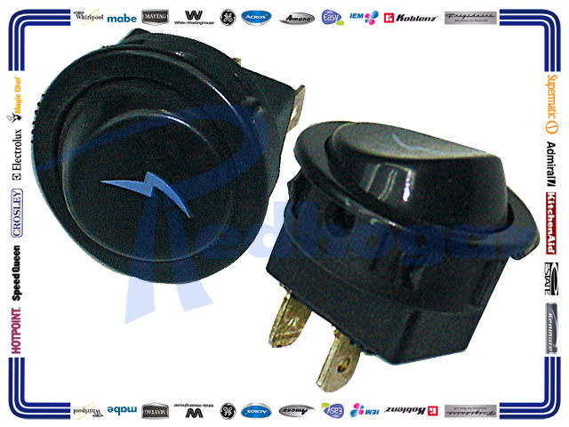 SWITCH ENCENDIDO ELECTRONICO NEGRO MABE | Redhogar